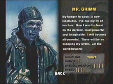 Mr. Grimm - Twisted Metal Wiki