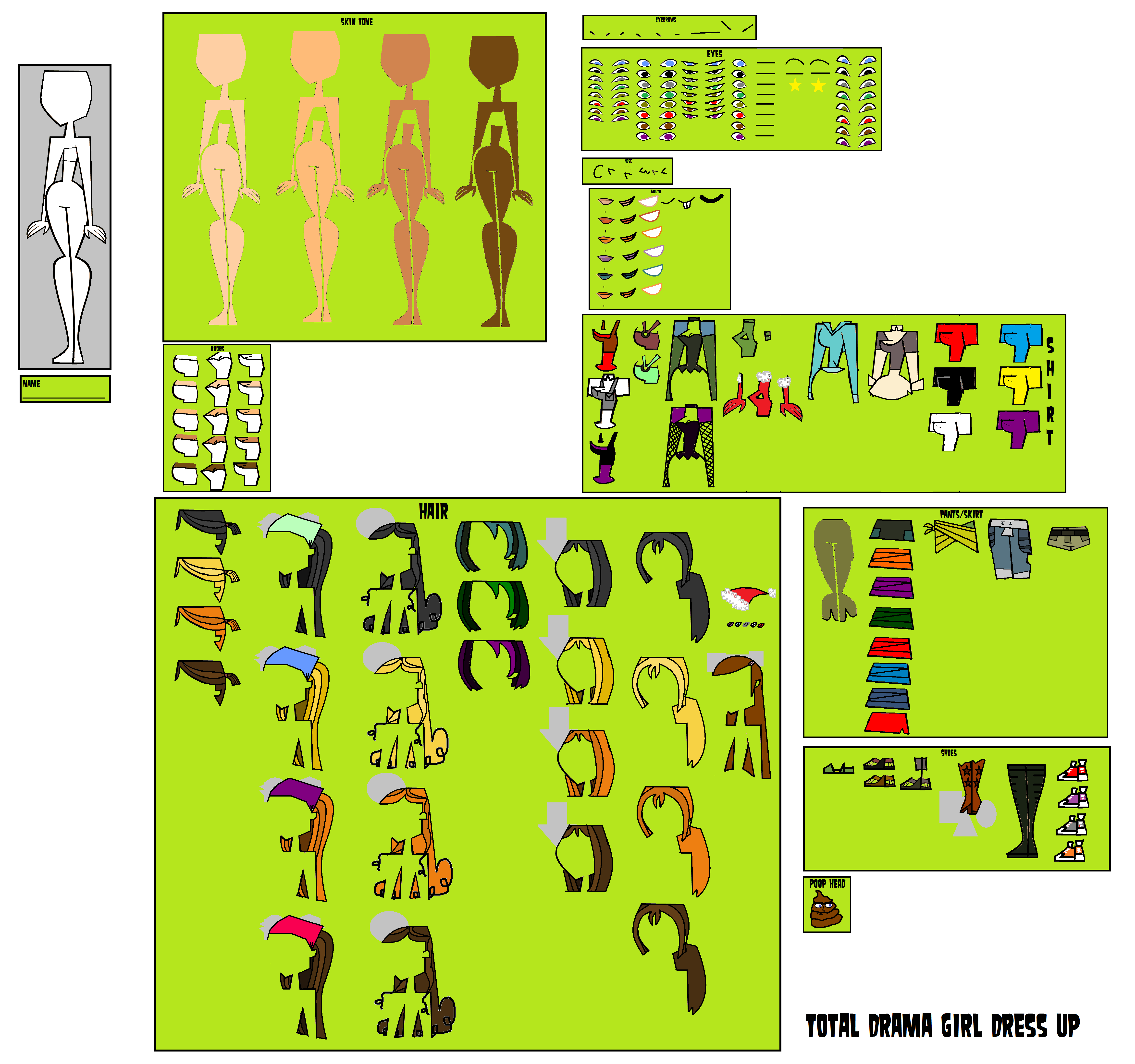 Image Total Drama Girl Dress Uppng Total Drama Island Camp Wiki Total Drama Island Total