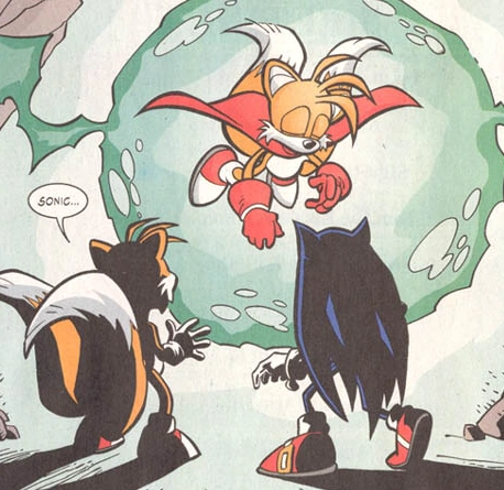 Turbo Tails - Mobius Encyclopaedia - Sonic the Hedgehog Comics