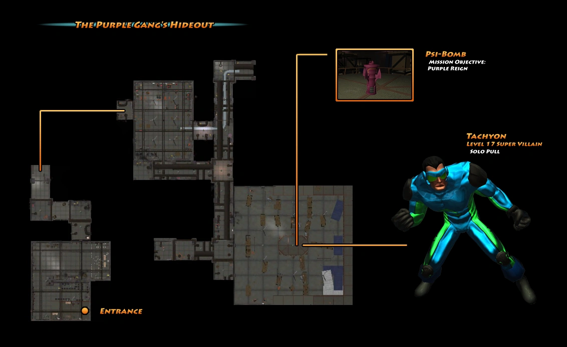 The Purple Gang's Hideout - The Champions Online Wiki - Heroes ...