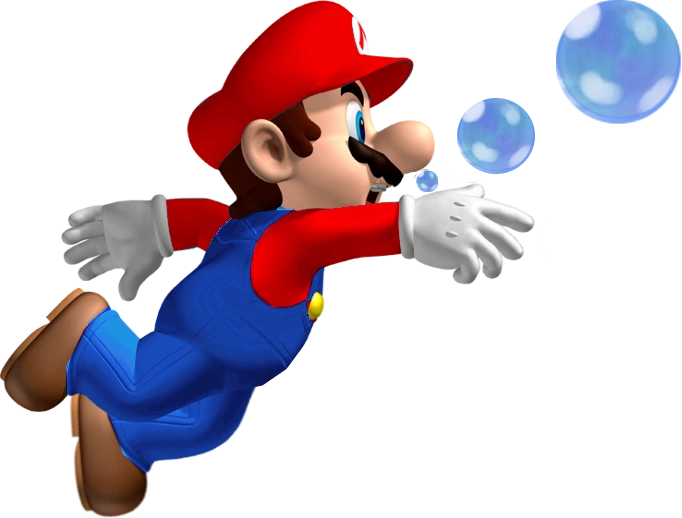 Image - Swimming Mario.png - Fantendo, the Video Game Fanon Wiki