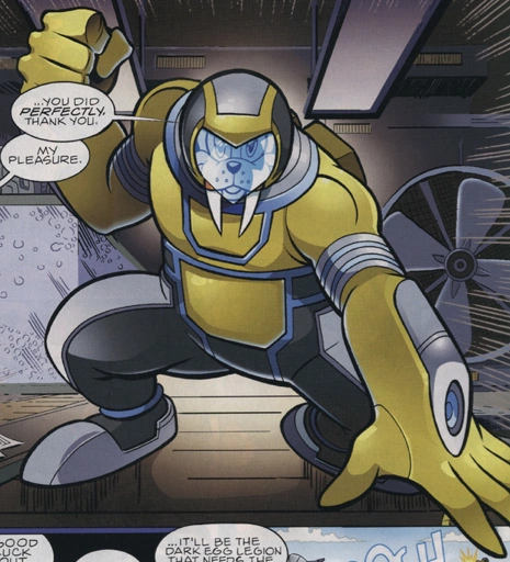 Rotor the Walrus - Mobius Encyclopaedia - Sonic the Hedgehog Comics
