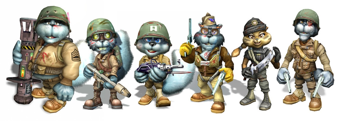 Squirrel High Command - Conker Wiki - Conker's Pocket Tales, Conker's ...