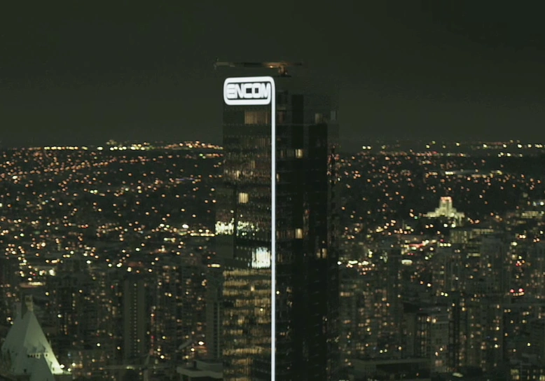 ENCOM Tower - Tron Wiki - ''TRON'', ''TRON: Legacy'', and more