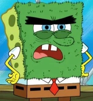 Abrasive SpongeBob - Villains Wiki - villains, bad guys, comic books, anime
