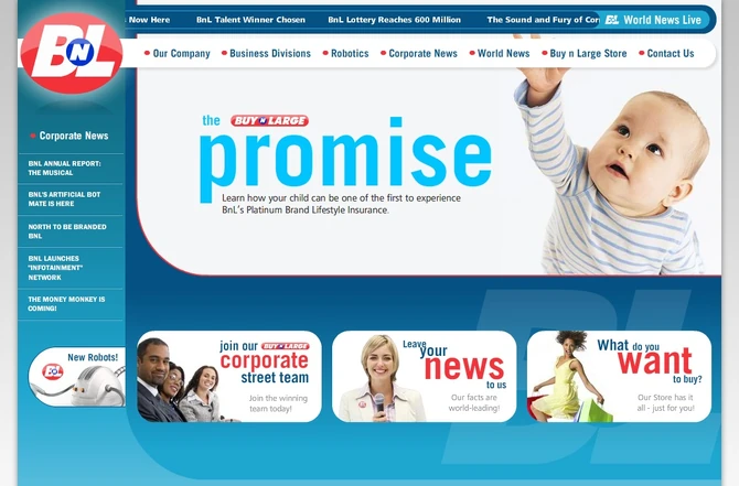 Buy n Large - Pixar Wiki - Disney Pixar Animation Studios