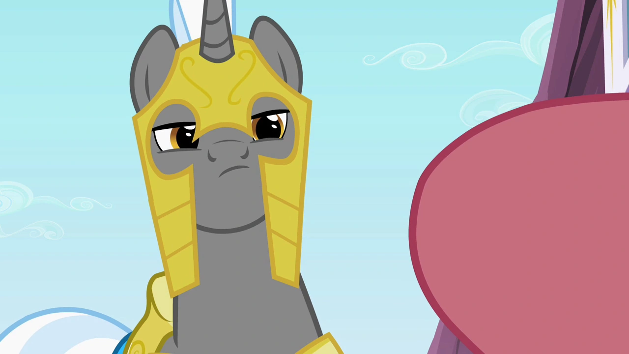 Guard doubting Rarity S2E9.png
