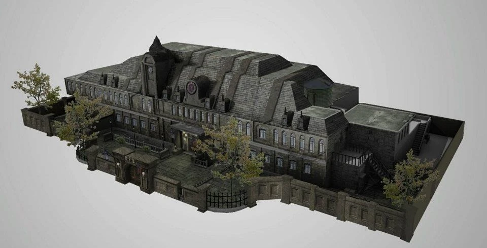 Someone drew a detailed Resident Evil mansion map, from memory : r/gaming