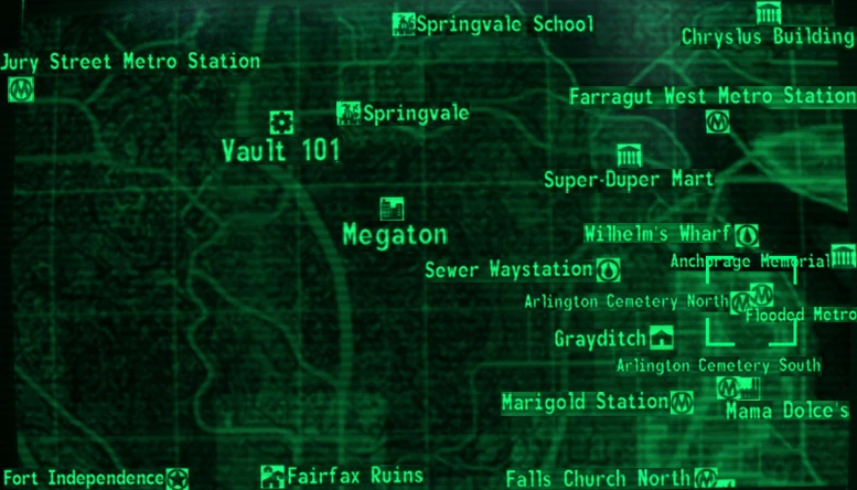 Fallout 3 map marker images - The Fallout wiki - Fallout: New Vegas and ...