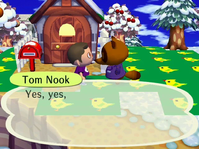 Image - Tom Nook in-game (1).JPG - Animal Crossing Wiki