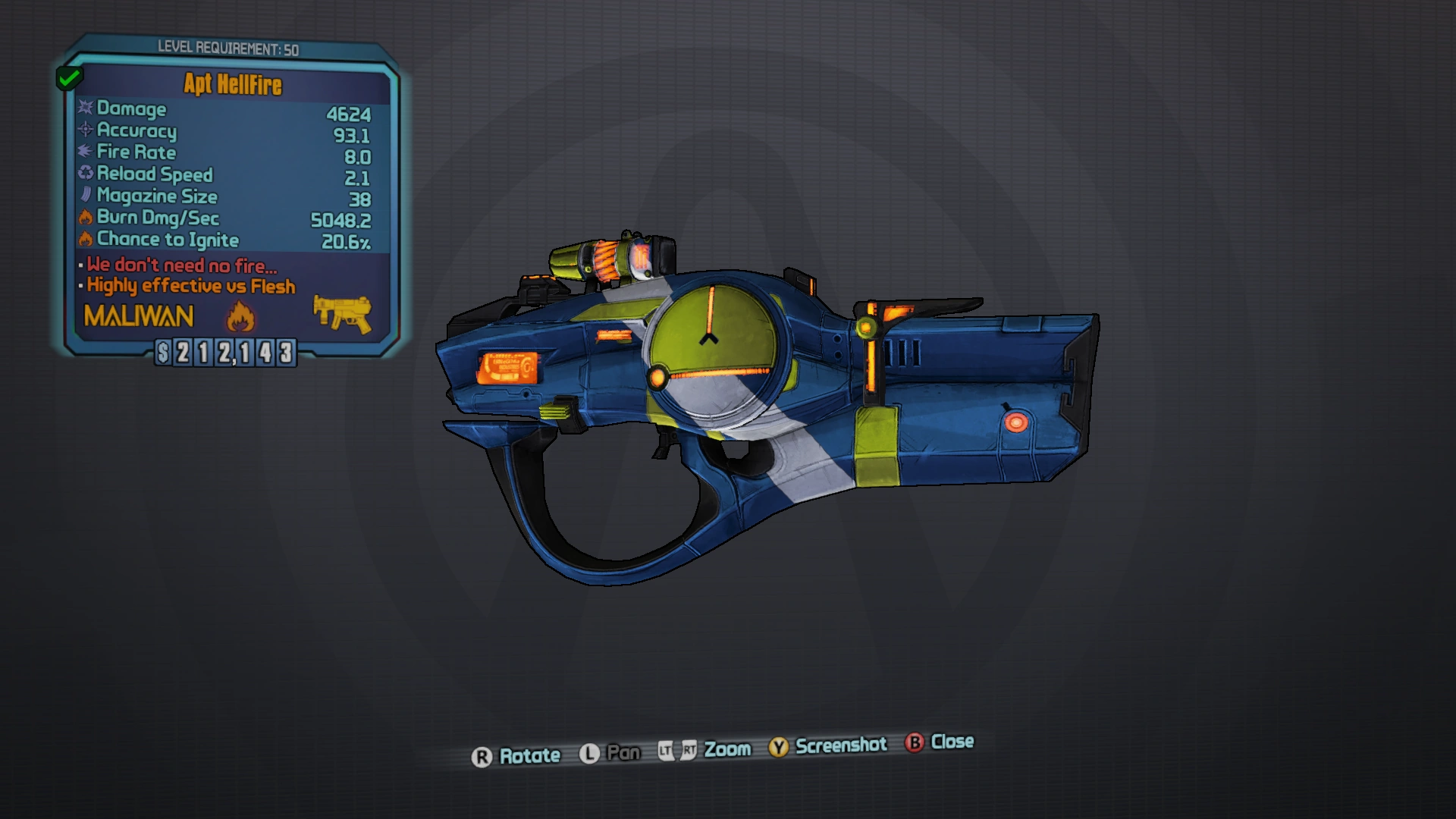 HellFire (Borderlands 2)/Variant Chart - Borderlands Wiki ...