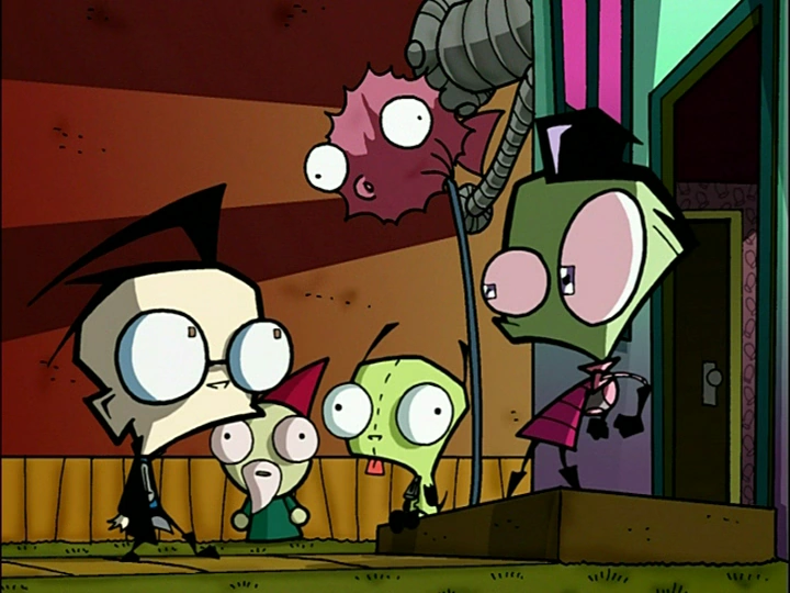 Image - Dib and Zim (Gaz, Taster of Pork).png - Invader ZIM Wiki