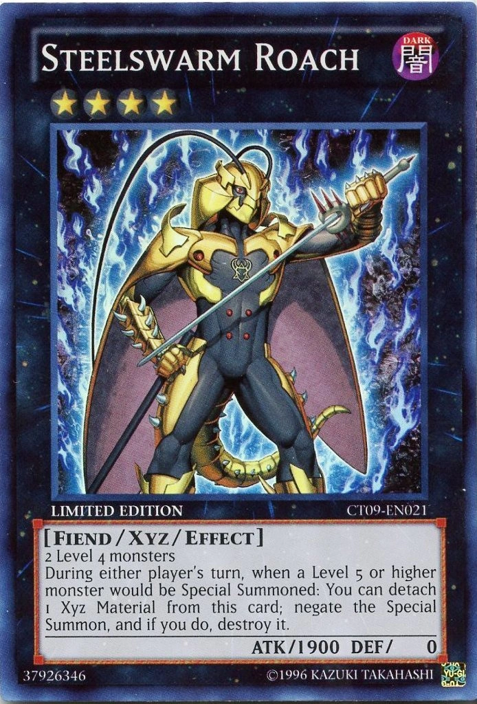 Steelswarm Roach Yu Gi Oh It S Time To Duel