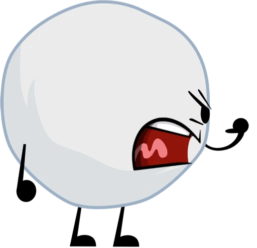 Image - Snowball Pose.png - Battle For Dream Island Fan Fiction Wiki