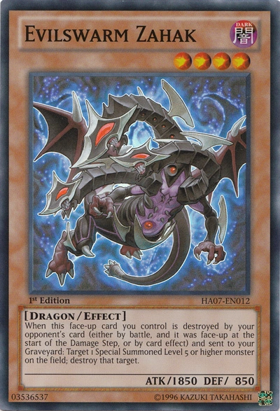 Evilswarm Zahak - Yu-Gi-Oh!