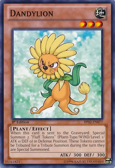 Dandylion - Yu-Gi-Oh!