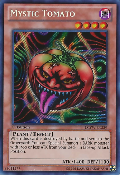 Mystic Tomato - Yu-Gi-Oh! - It's time to Duel!