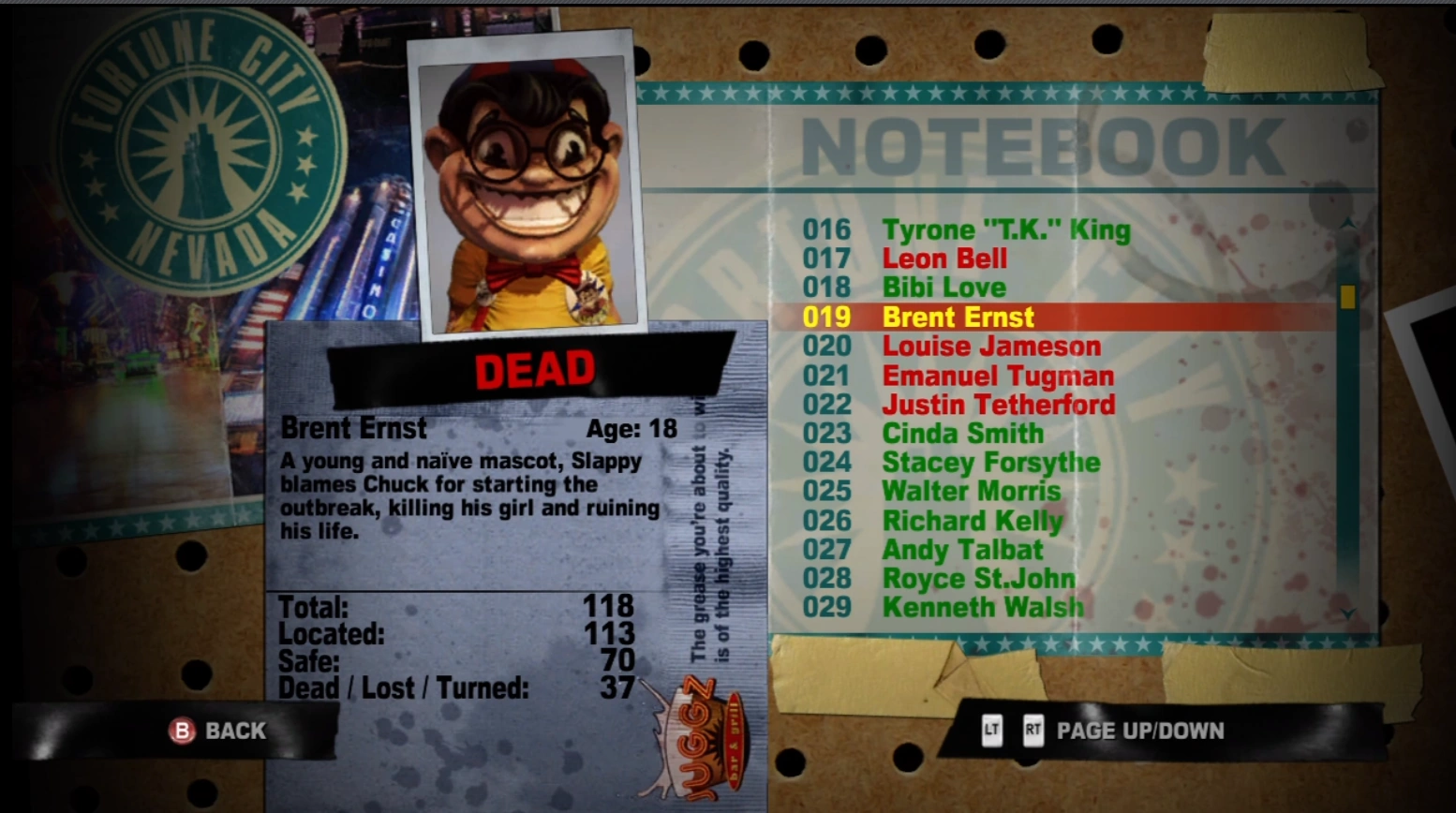 Dead Rising 2 Character Images - Dead Rising Wiki