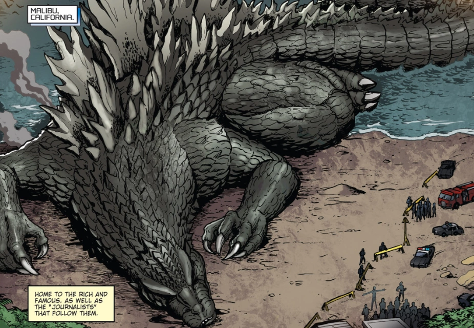 Marvel Comics Godzilla Reboot - Mickeys Tavern