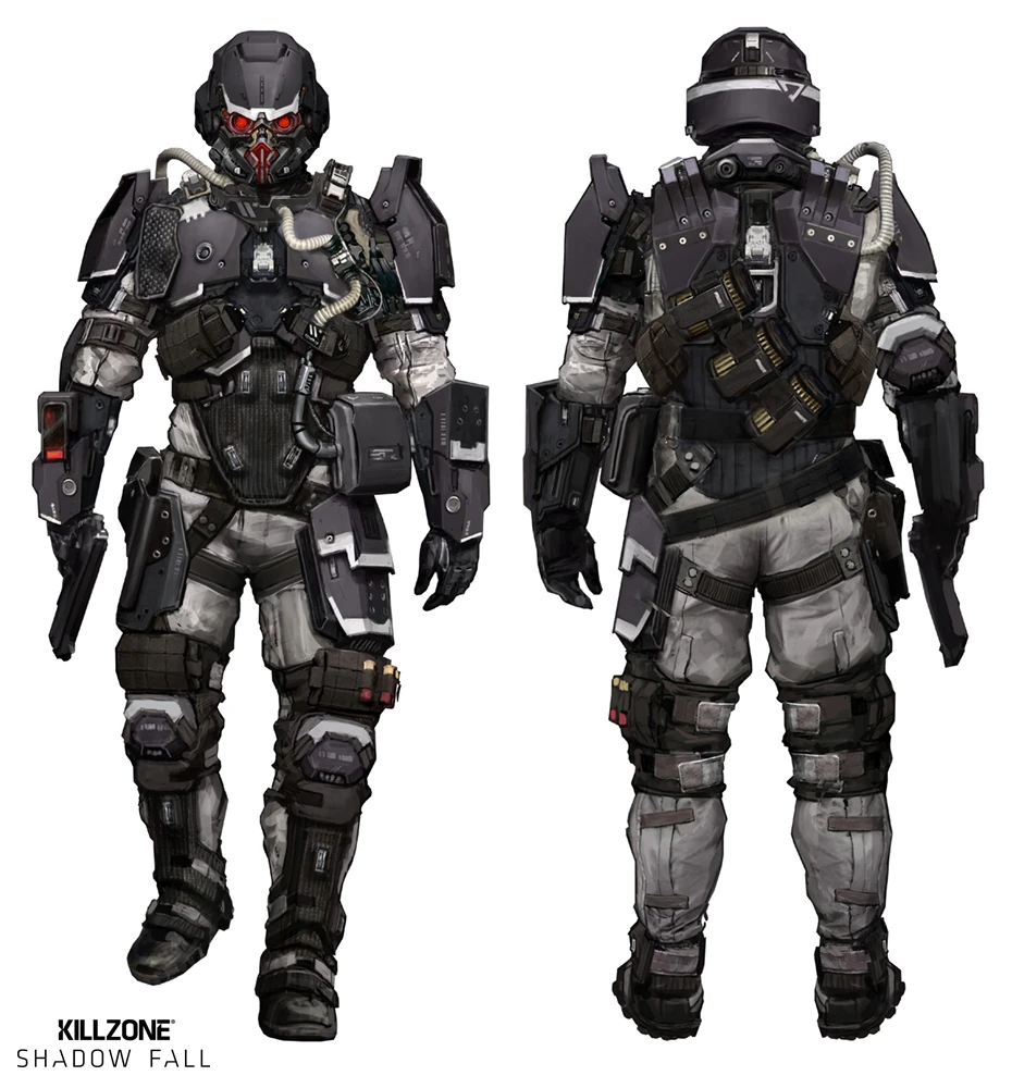 Killzone shadow fall helghast costume - valkesil