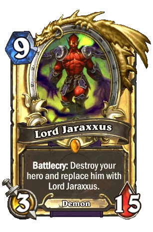 Lord Jaraxxus - Hearthstone: Heroes of Warcraft Wiki