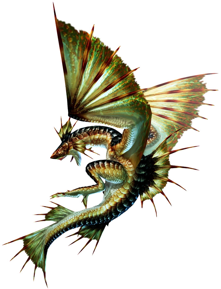 Plesioth - The Monster Hunter Wiki - Monster Hunter, Monster Hunter 2 ...