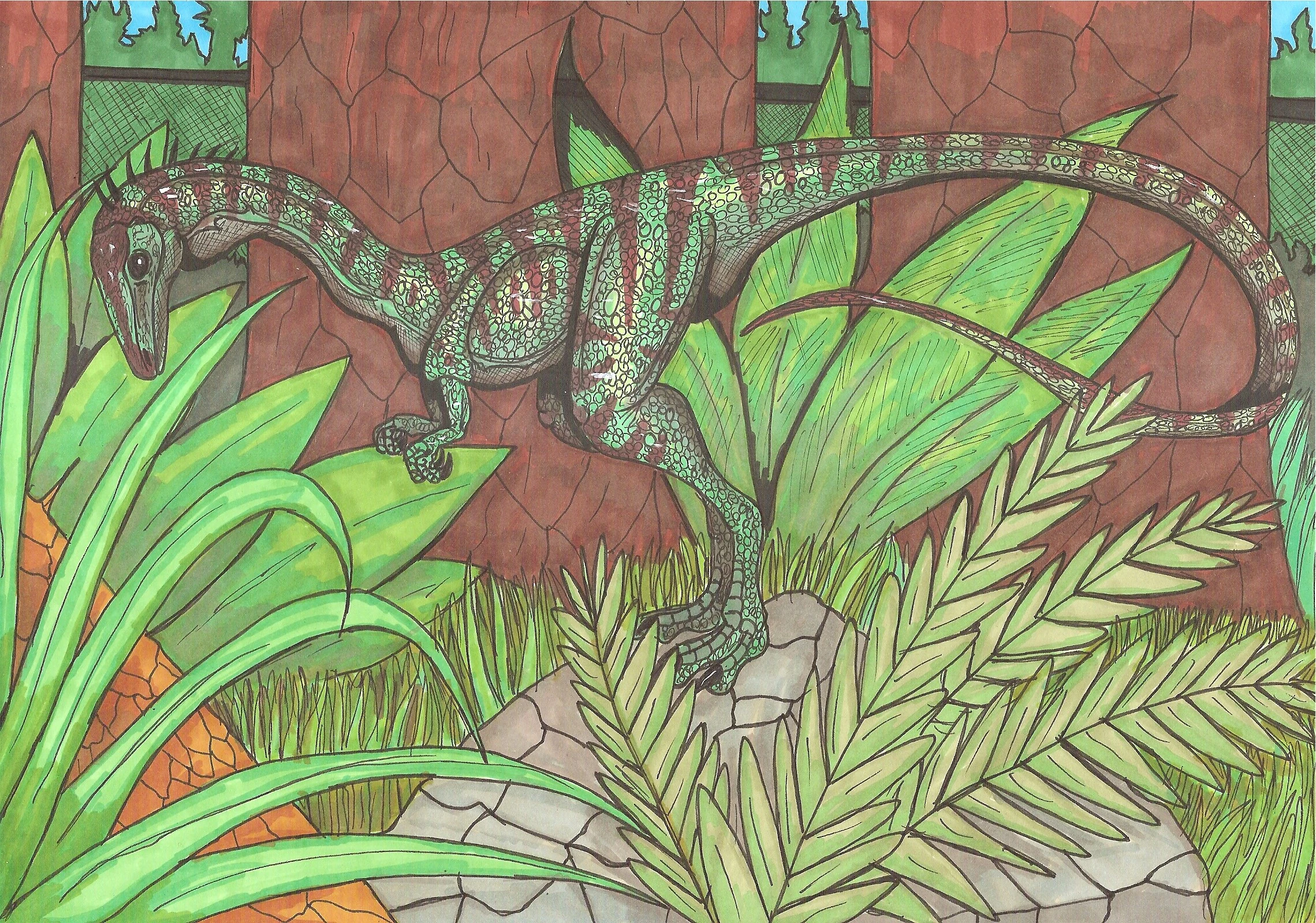 Jurassic Park Procompsognathus Jurassic Park Lost World
